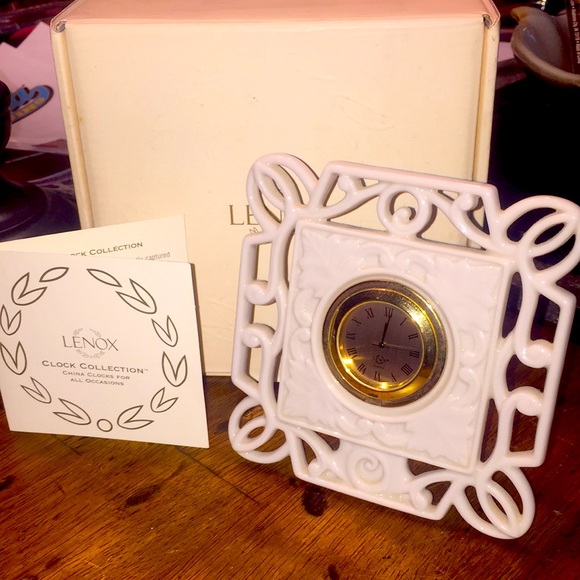 Lenox | Accents | Lenox Collection Mantel Clock | Poshmark